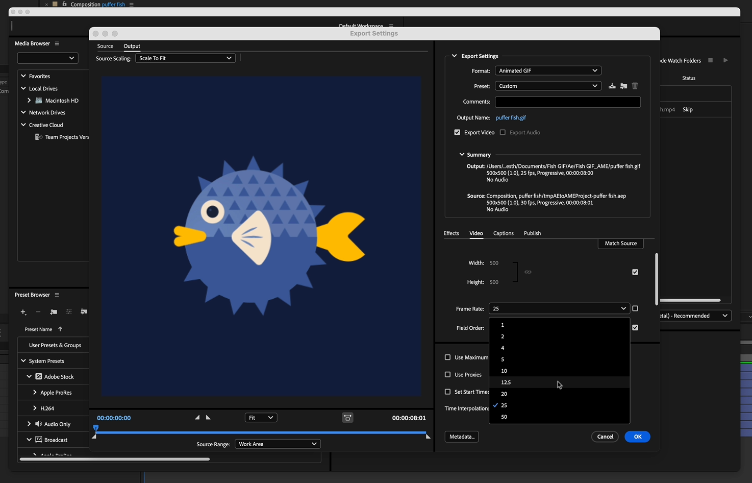 AE Fundamentals: Render a GIF